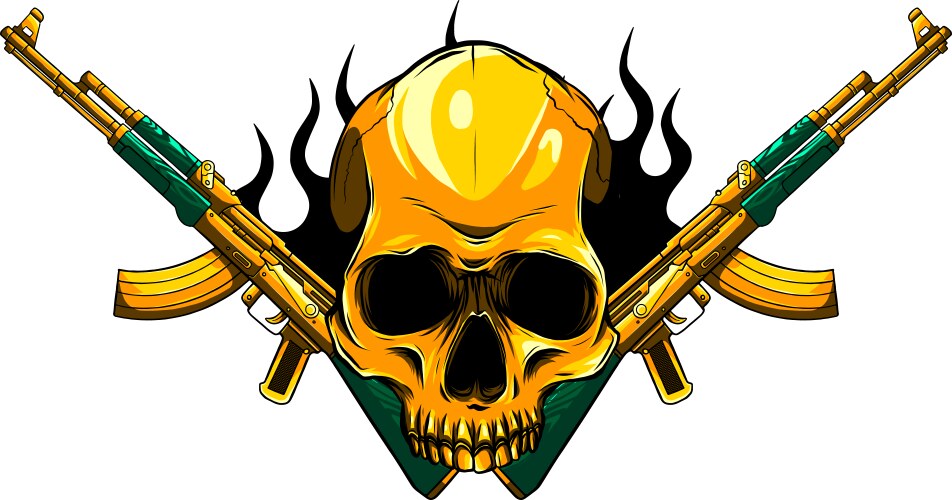 Guns Skeleton Vector Images (over 2,800)