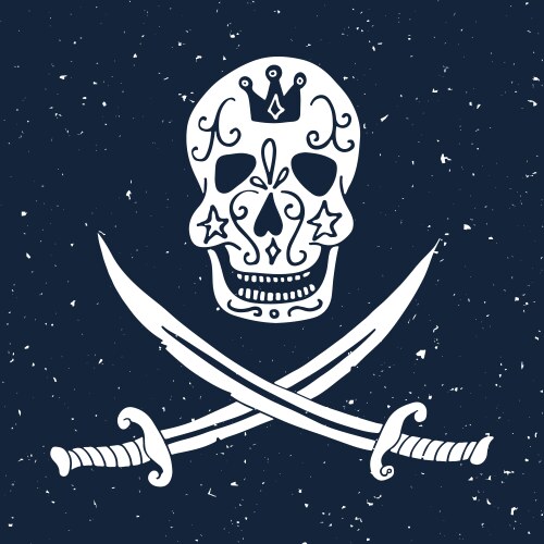 Jolly Roger Flag Vector Images (over 3,100)