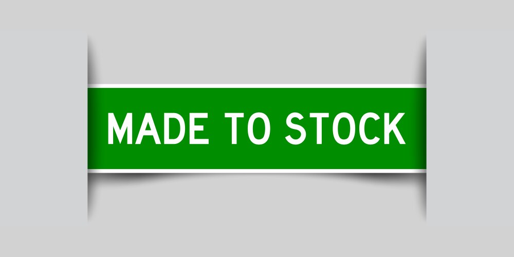 Arrow shape red color label sticker in word made Vector Image