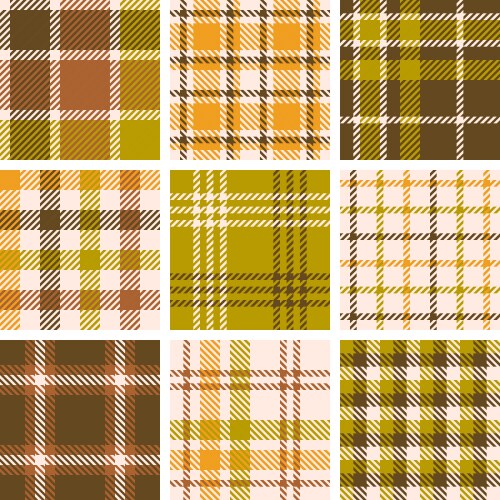 Fall Plaid Seamless Vector Images (over 6,400)