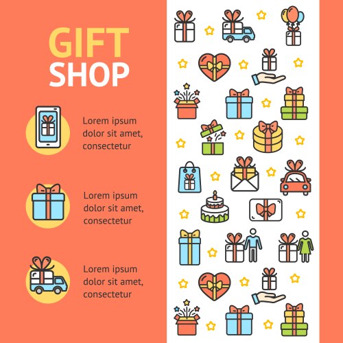 Gift Shop Banner Vector Images (over 77,000)