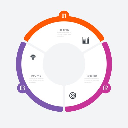 Infographics four Royalty Free Vector Image - VectorStock