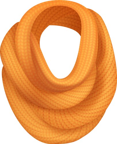 3d realistic red scarf and beret Royalty Free Vector Image