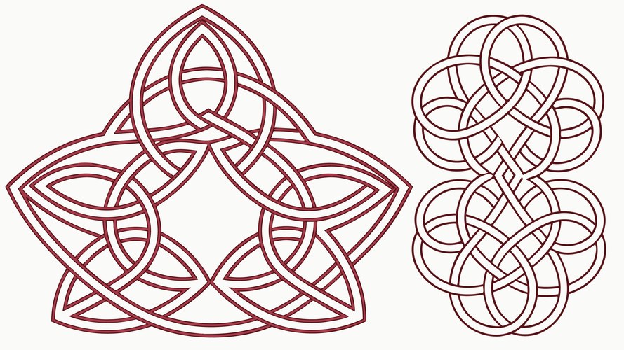 celtic knot star