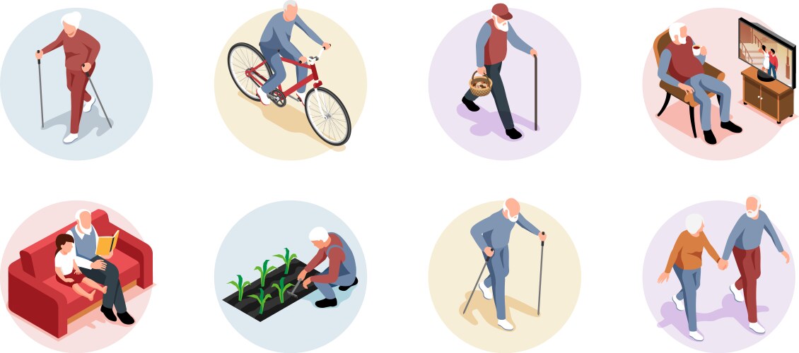 Old People Vector Images (over 120,000)