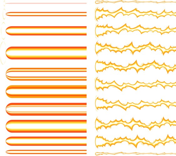 Dynamic Shoot Game Sprites Royalty Free Vector Image