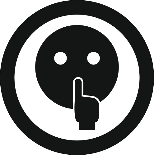 Keep Silence Symbol Vector Images (over 500)