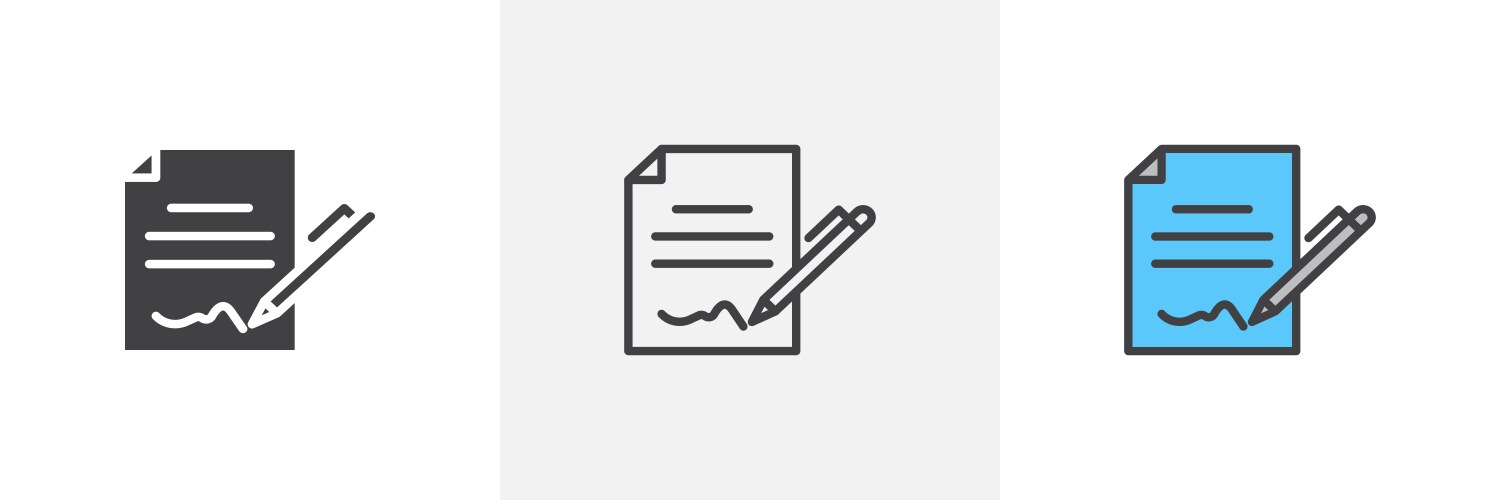 Symbol Signature Vector Images (over 140,000)