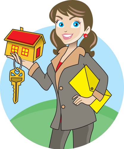 Real Estate Agent Cartoon Vector Images (over 3,600)