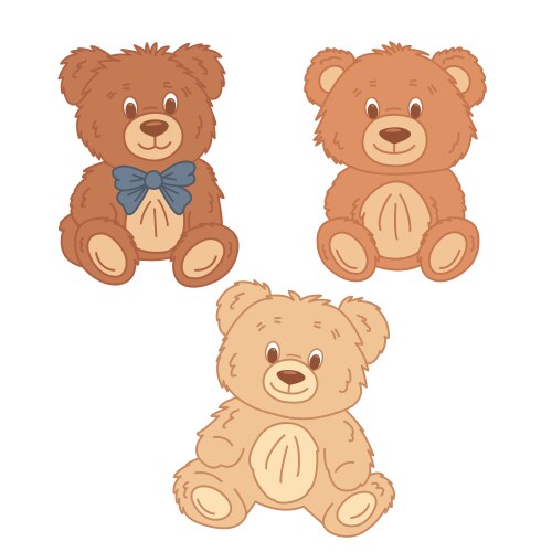 Teddy Bears Vector Images (over 60,000)