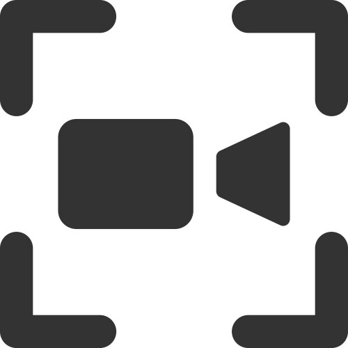 Videography icon Royalty Free Vector Image - VectorStock