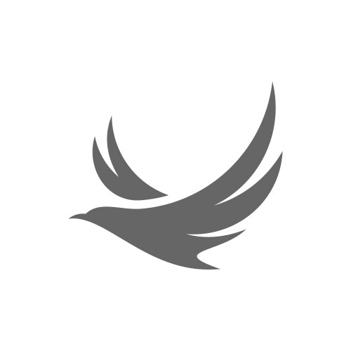 Hummingbird logo design template bird Royalty Free Vector