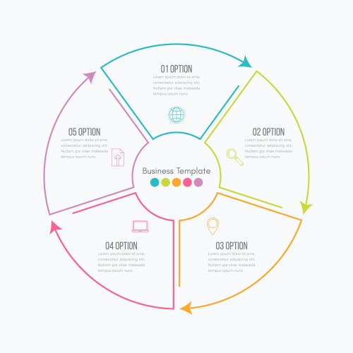 Circular Infographic Vector Images (over 36,000)