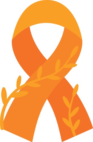 Ribbon Orange Adhd Vector Images (93)