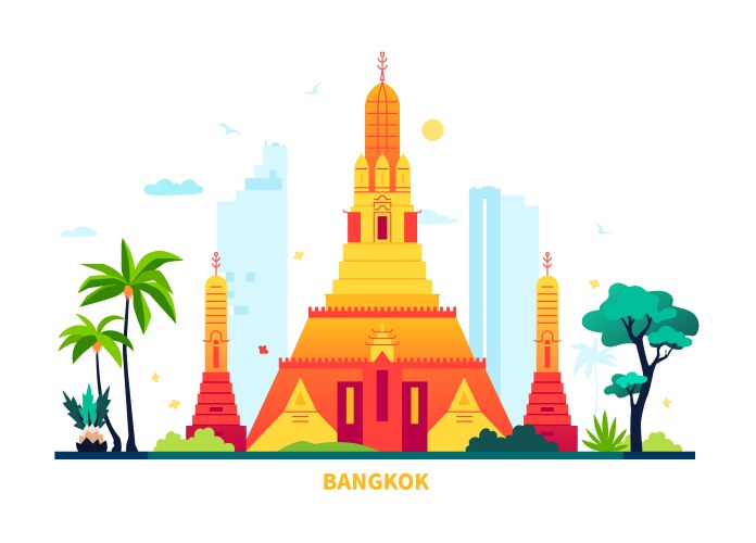 Bangkok Vector Images (over 7,400)