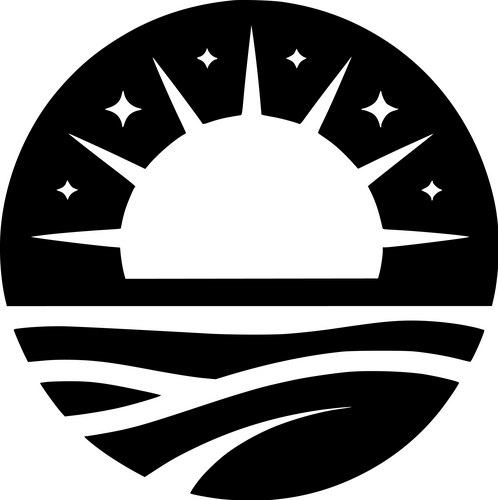 Philippines Sunrise Emblem – Royalty-Free Vector | VectorStock