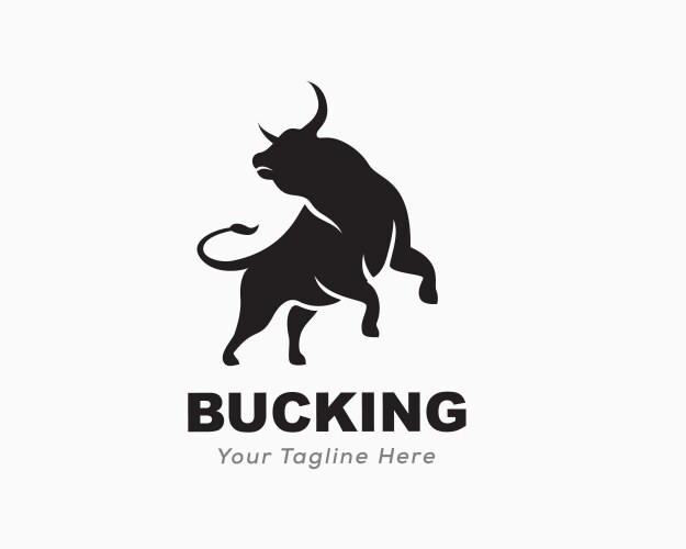 Bull logo Royalty Free Vector Image - VectorStock