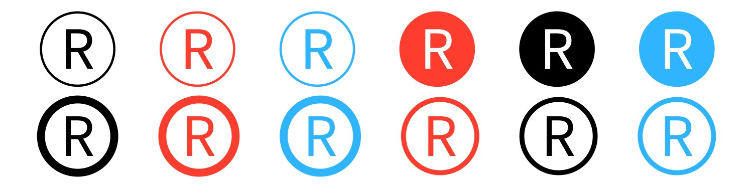 Registered Trademark Vector Images (over 2,900)