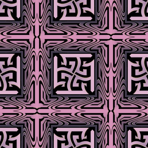 Modern geometric greek seamless pattern Royalty Free Vector