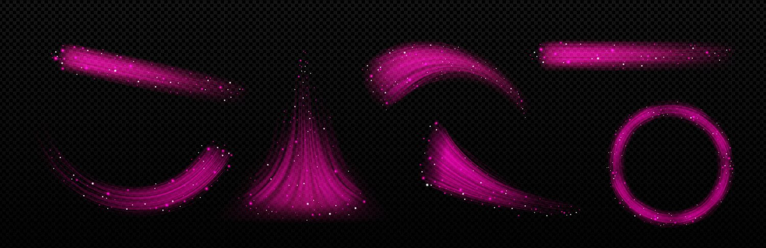 Fresh air wind flow cool light wave 3d Royalty Free Vector