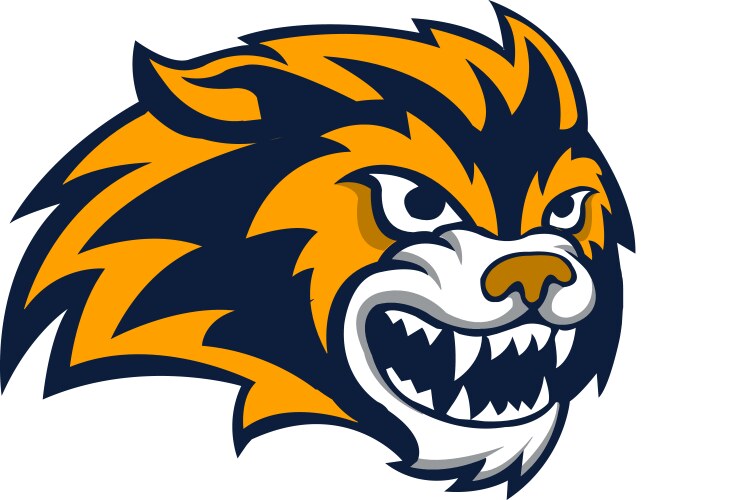 Wolverine animal cartoon Royalty Free Vector Image