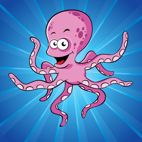 Octopus Cartoon Vector Images (over 18,000)
