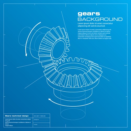 Blueprint Wallpaper Technical Vector Images (over 1,300)