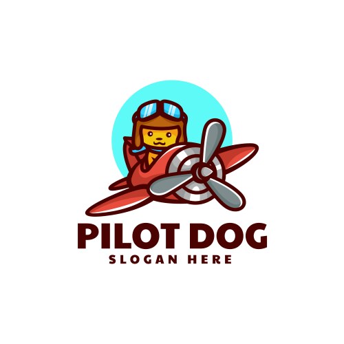 Pilot Dog Cartoon Vector Images (over 150)