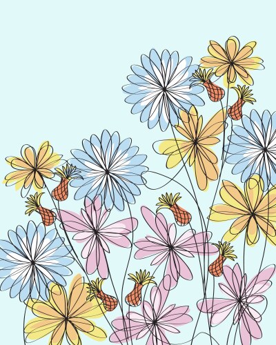 Vector Flower Wallpaper