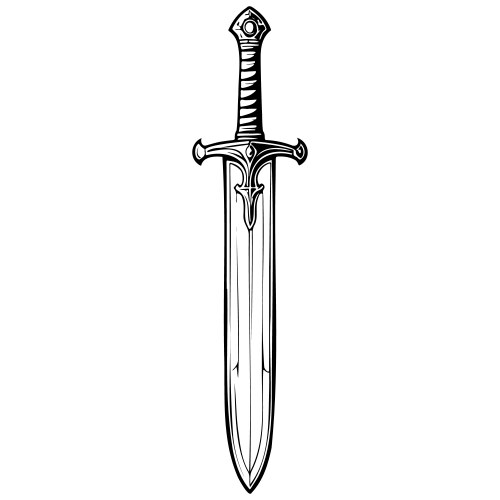 Sword Outline Vector Images (over 20,000)