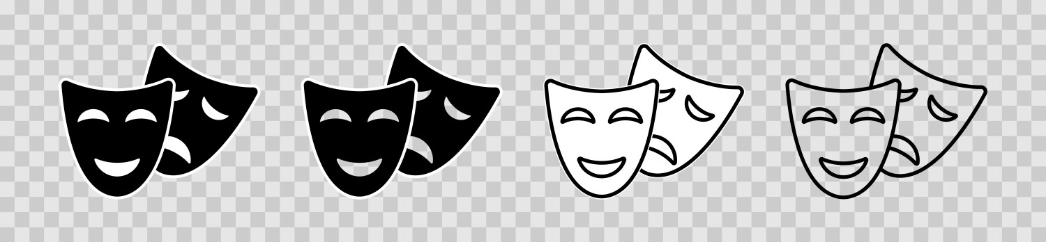 Theater Mask Vector Images (over 26,000)