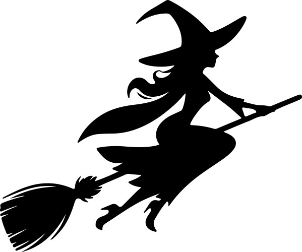 Flat design flying cupid silhouette Royalty Free Vector