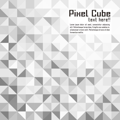 Abstract modern pixel background Royalty Free Vector Image