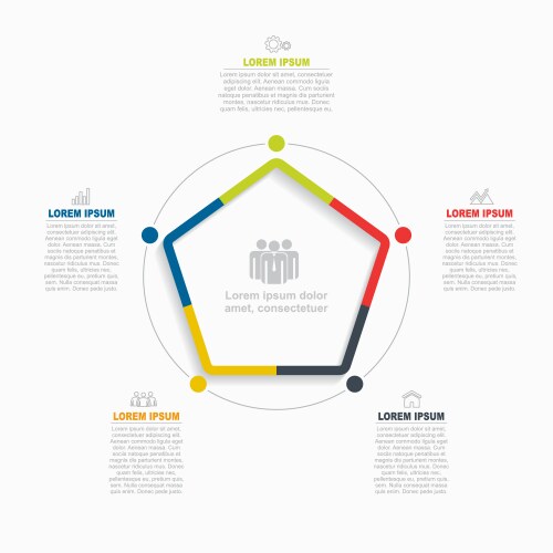 Infographic 5 Parts Vector Images (over 6,700)