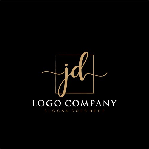 Jd logo Vector Images & Graphics for Commercial Use | VectorStock