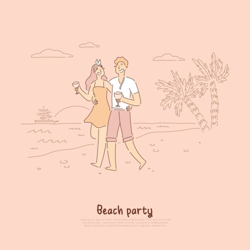 Beach Couple Vector Images (over 8,500)