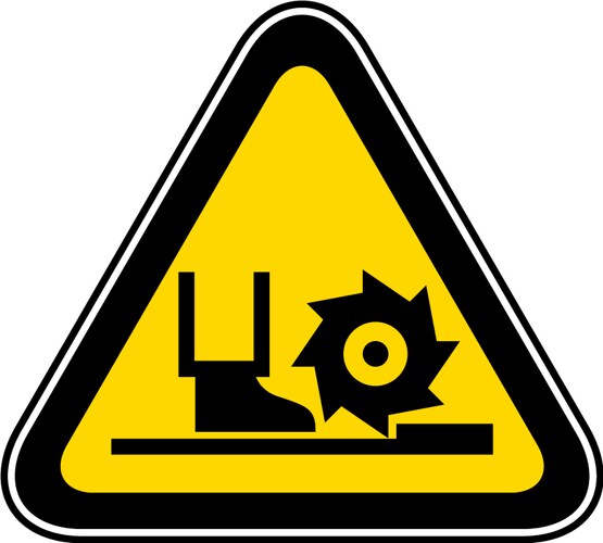 Warning sign icons hazard caution danger Vector Image