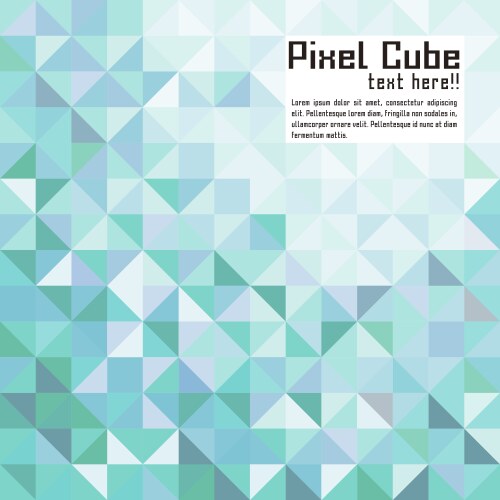 Abstract modern pixel background Royalty Free Vector Image