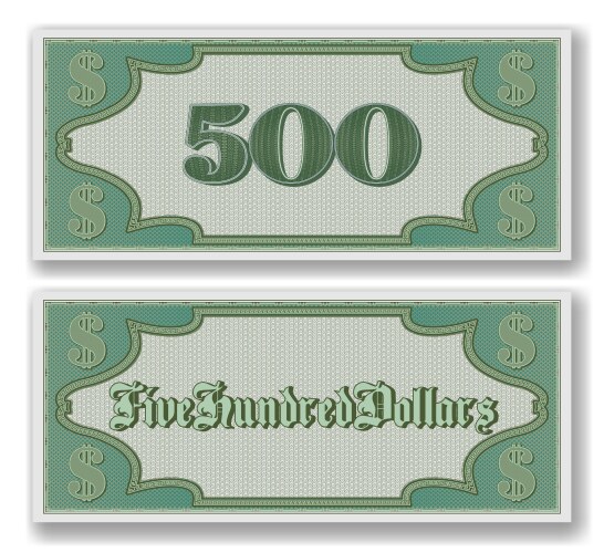 Bank Cheque Gift Voucher Vector Images (over 290)