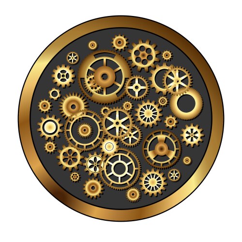 Clockwork Gears Vector Images (over 3,400)