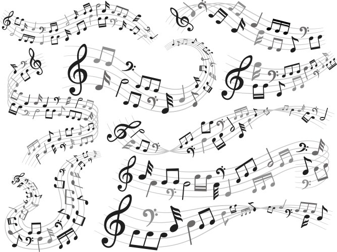 Music Note Pattern Vector Images (over 11,000)