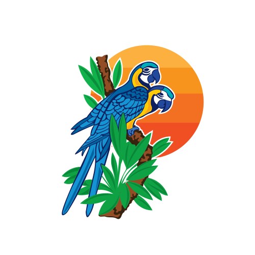 Blue Parrot Logo Vector Images (over 800)