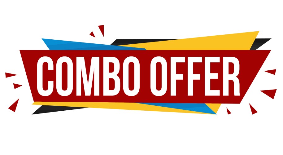 Combo Offer Banner Royalty Free Vector Image - VectorStock