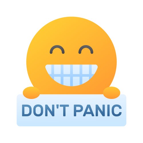 Panic Emoji Vector Images (over 510)