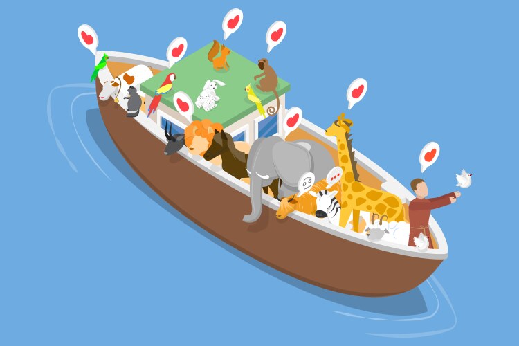 Noahs ark Royalty Free Vector Image - VectorStock