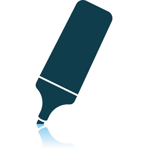 Marker icon Royalty Free Vector Image - VectorStock