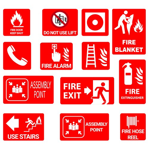 Fire Assembly Point Sign Vector Images (over 140)