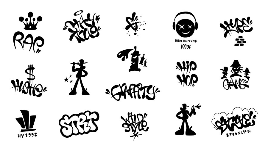 Graffiti Character Vector Images (over 15,000)