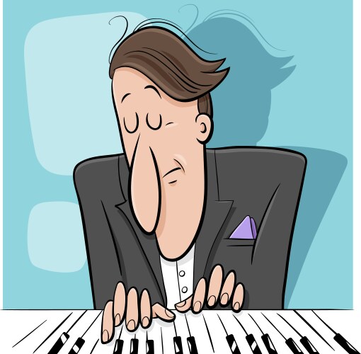 Pianist Cartoon Vector Images (over 760)