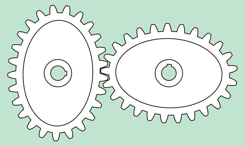 Planetary gear icon Royalty Free Vector Image - VectorStock